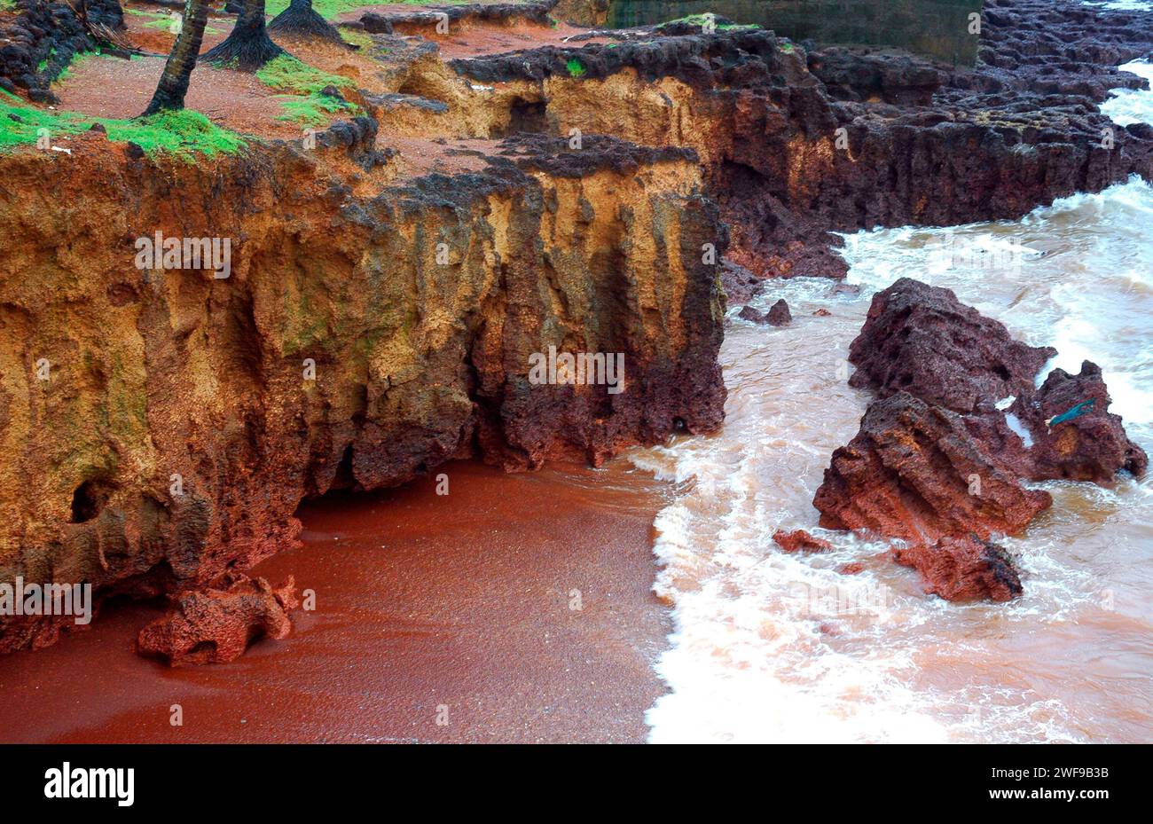 Colva Beach spans about 2.5 km along a sandy coastline of approximately ...