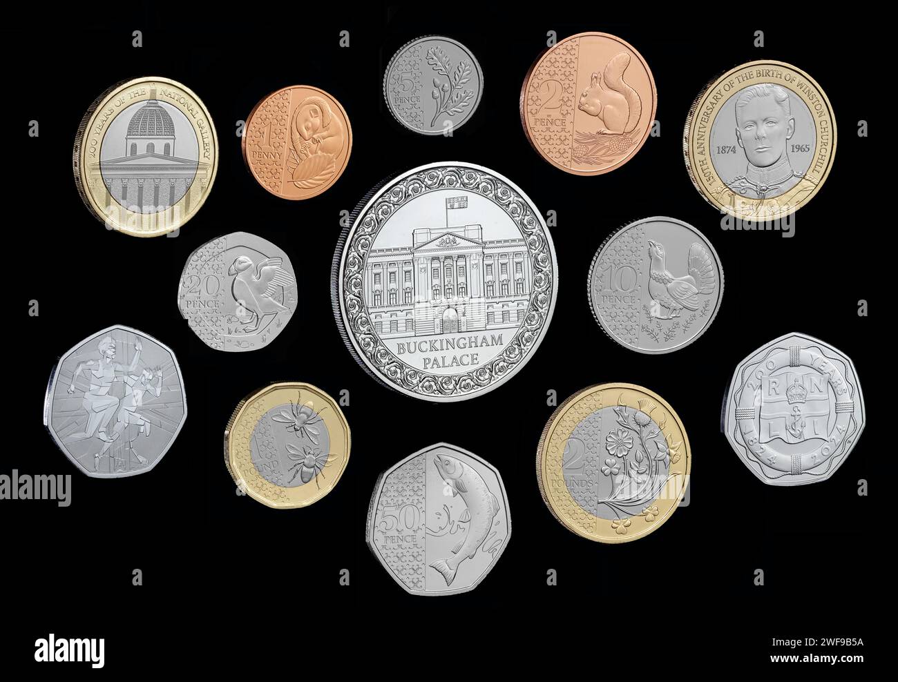 2024 definitive coins hi-res stock photography and images - Alamy
