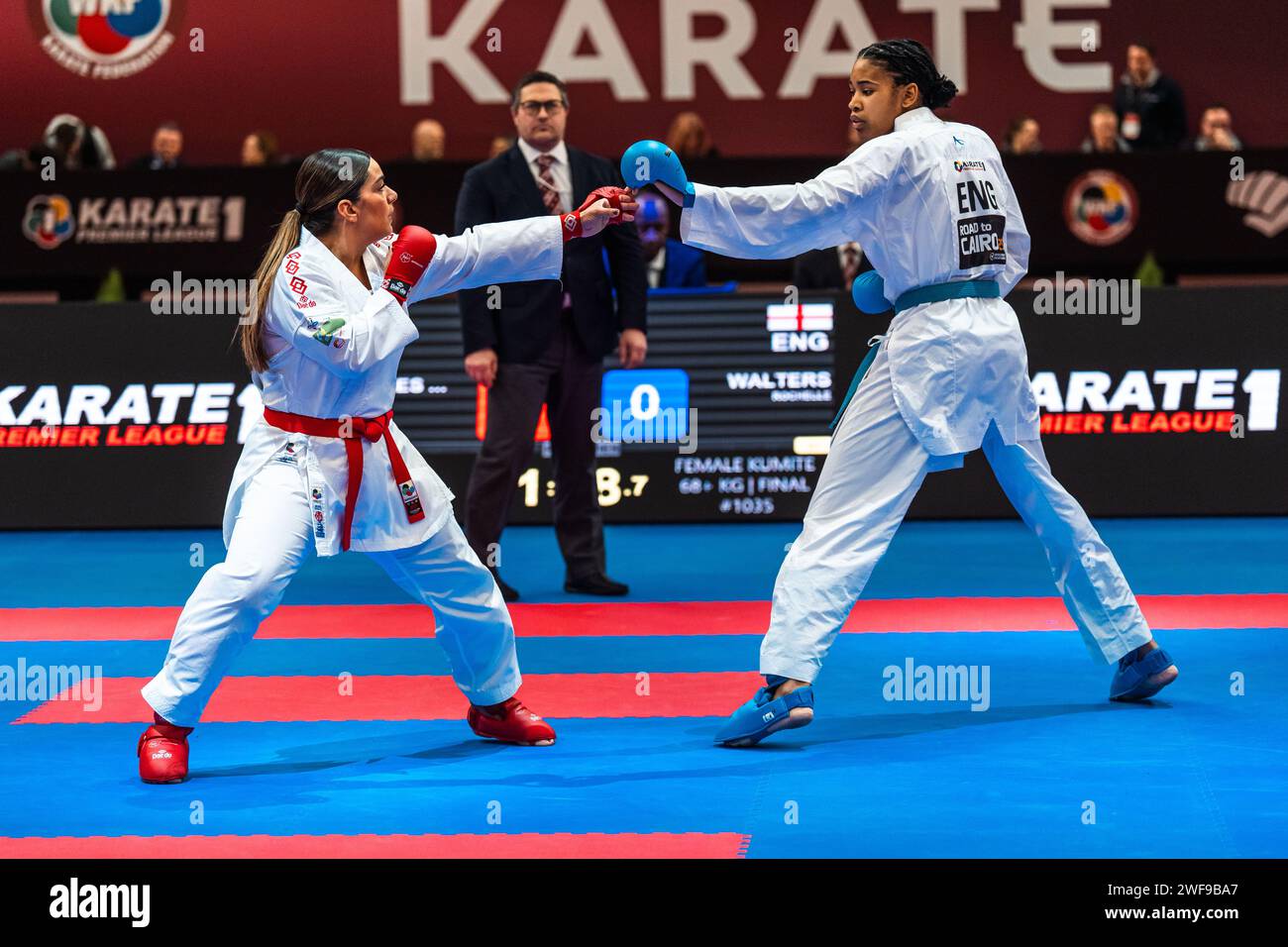 Maria TORRES GARCIA of Spain and Rochelle WALTERS of England, Female ...