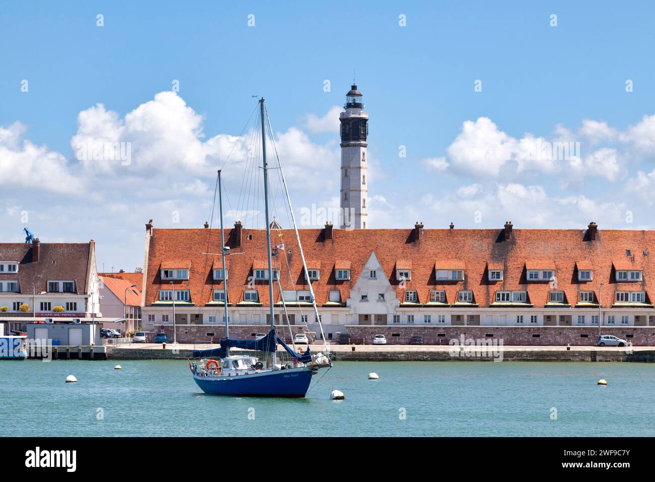 Calais, France - June 22 2020: The Calais Lighthouse (French: Phare de ...