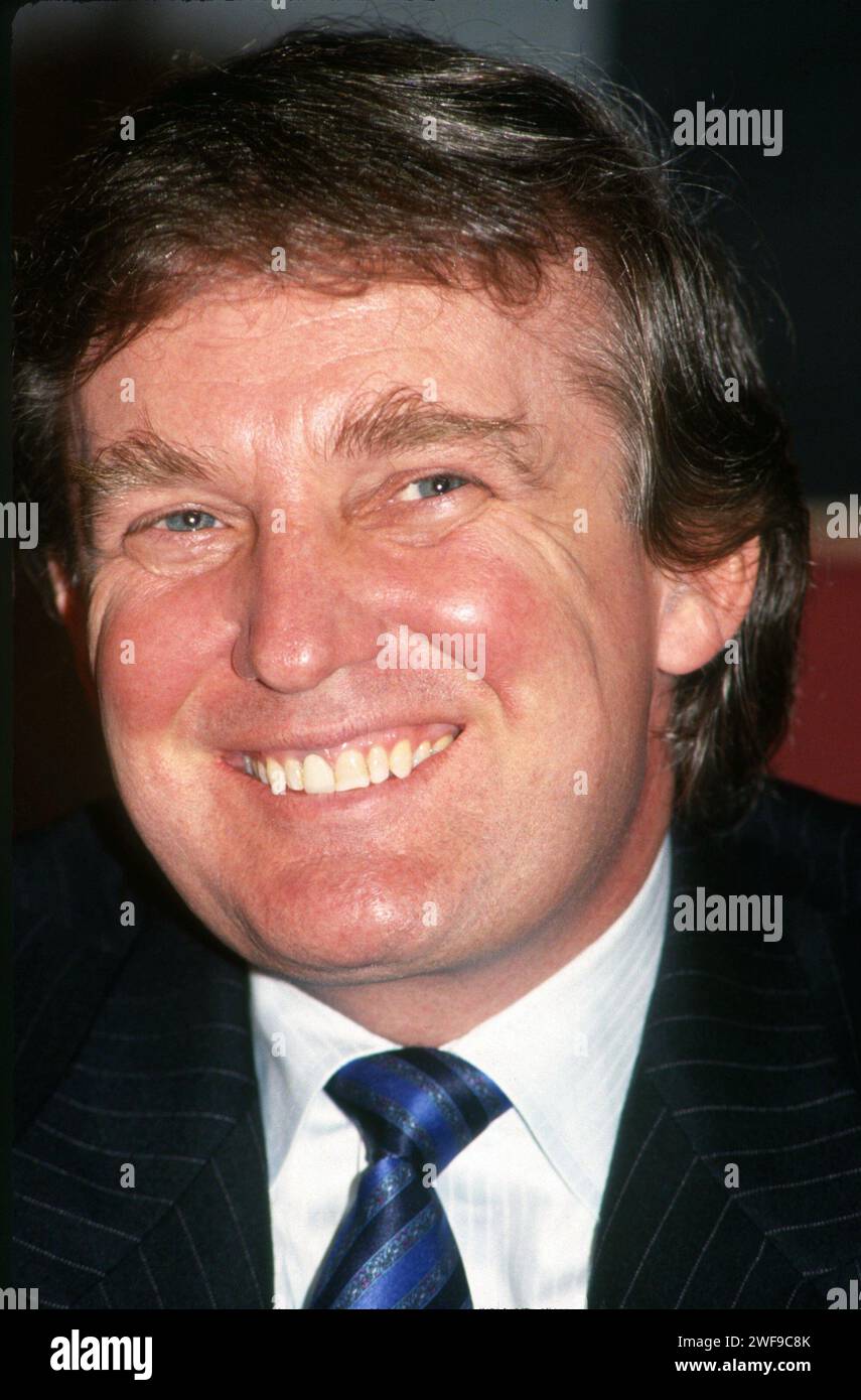 Donald Trump, 1990. ph: John Barrett/PHOTOlink/Courtesy Everett ...