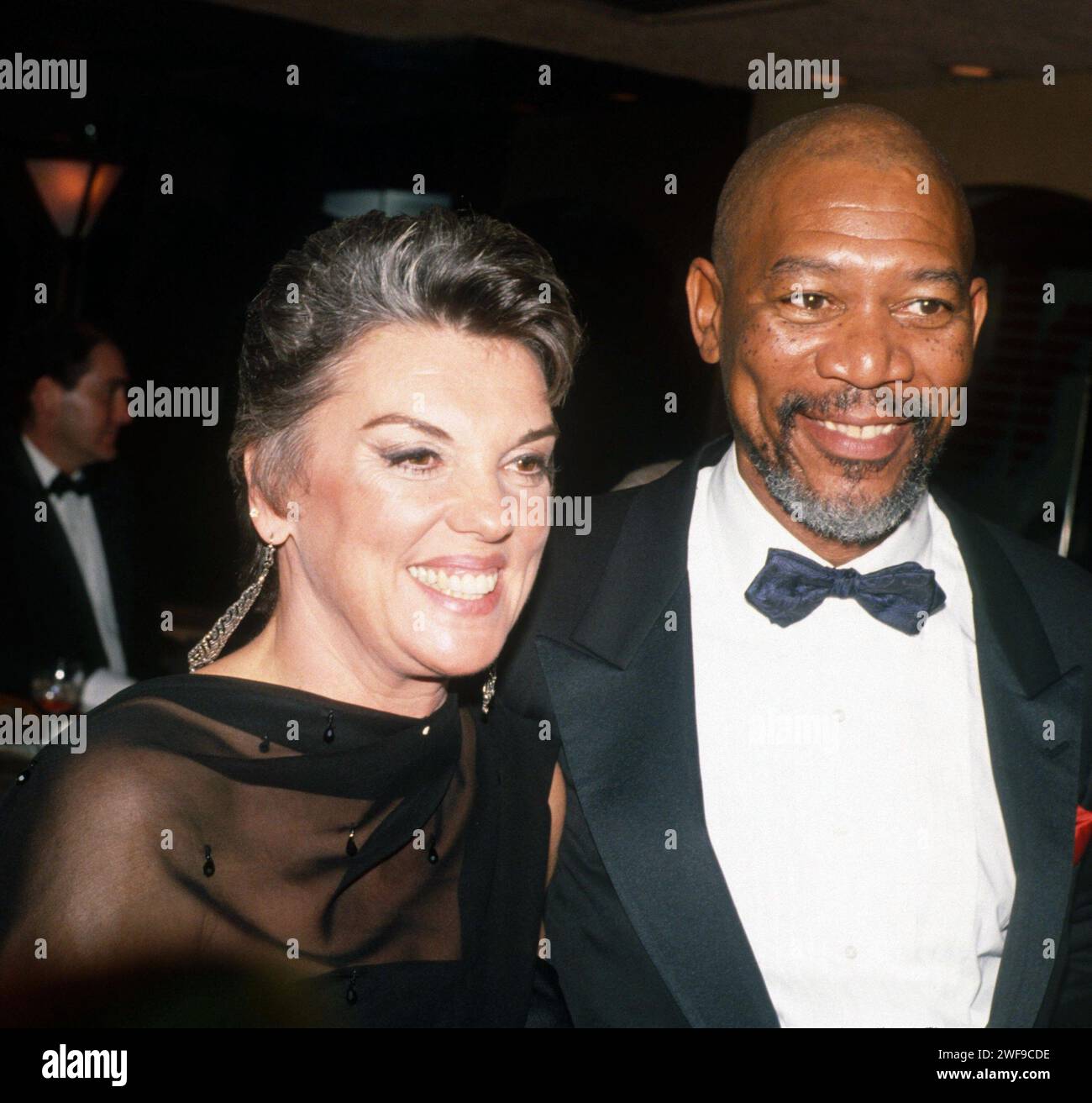 Tyne Daly, Morgan Freeman, 1985. ph: John Barrett/PHOTOlink/Courtesy ...