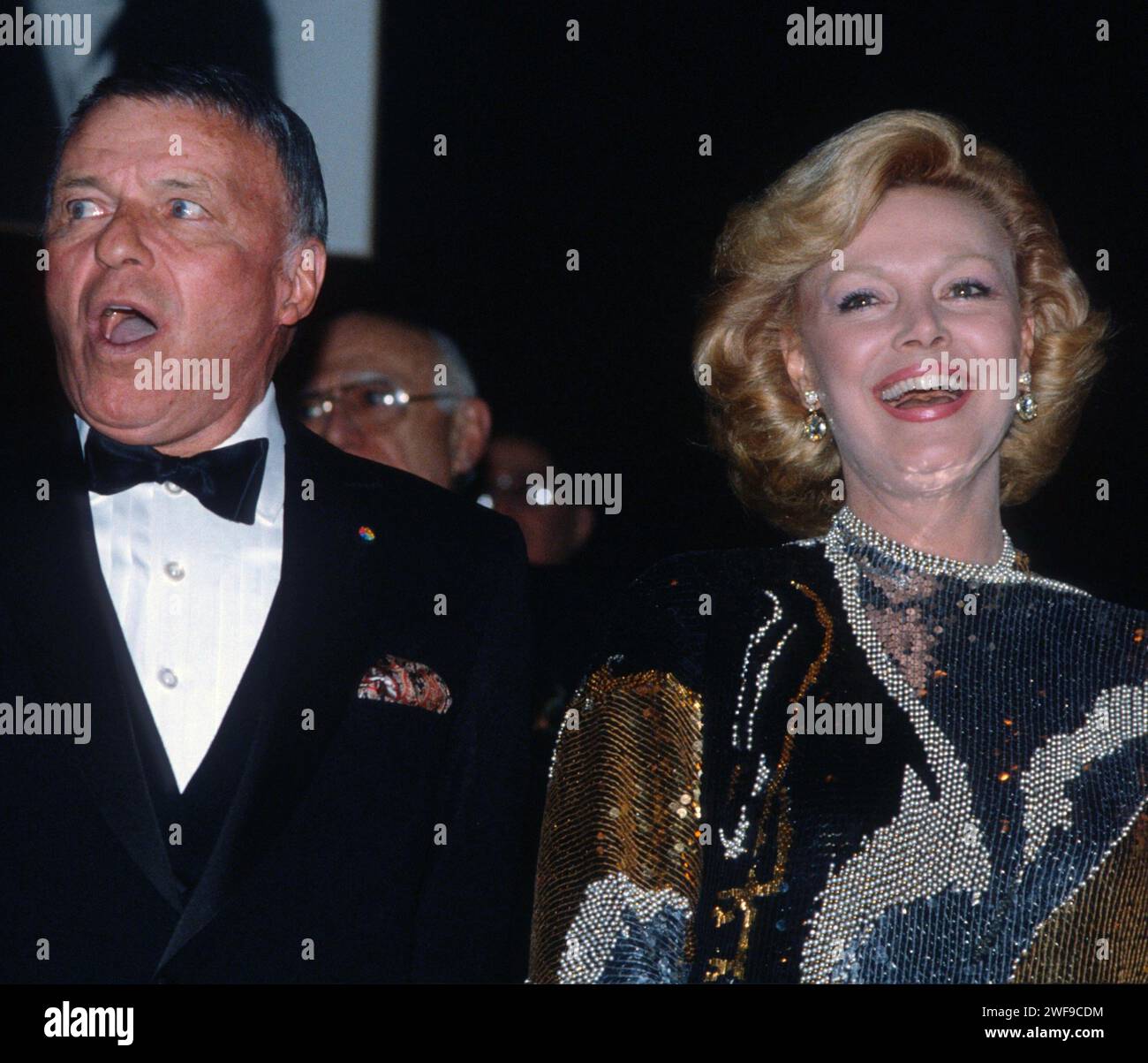 Frank Sinatra, Barbara Sinatra, 1984. ph: John Barrett/PHOTOlink ...