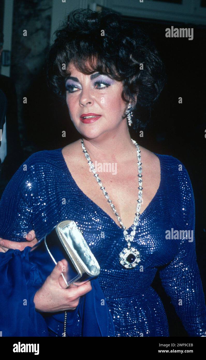 Elizabeth Taylor, 1982. ph: John Barrett/PHOTOlink/Courtesy Everett ...