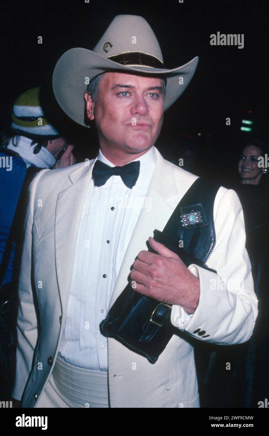 Larry Hagman, 1982. ph: John Barrett/PHOTOlink/Courtesy Everett ...