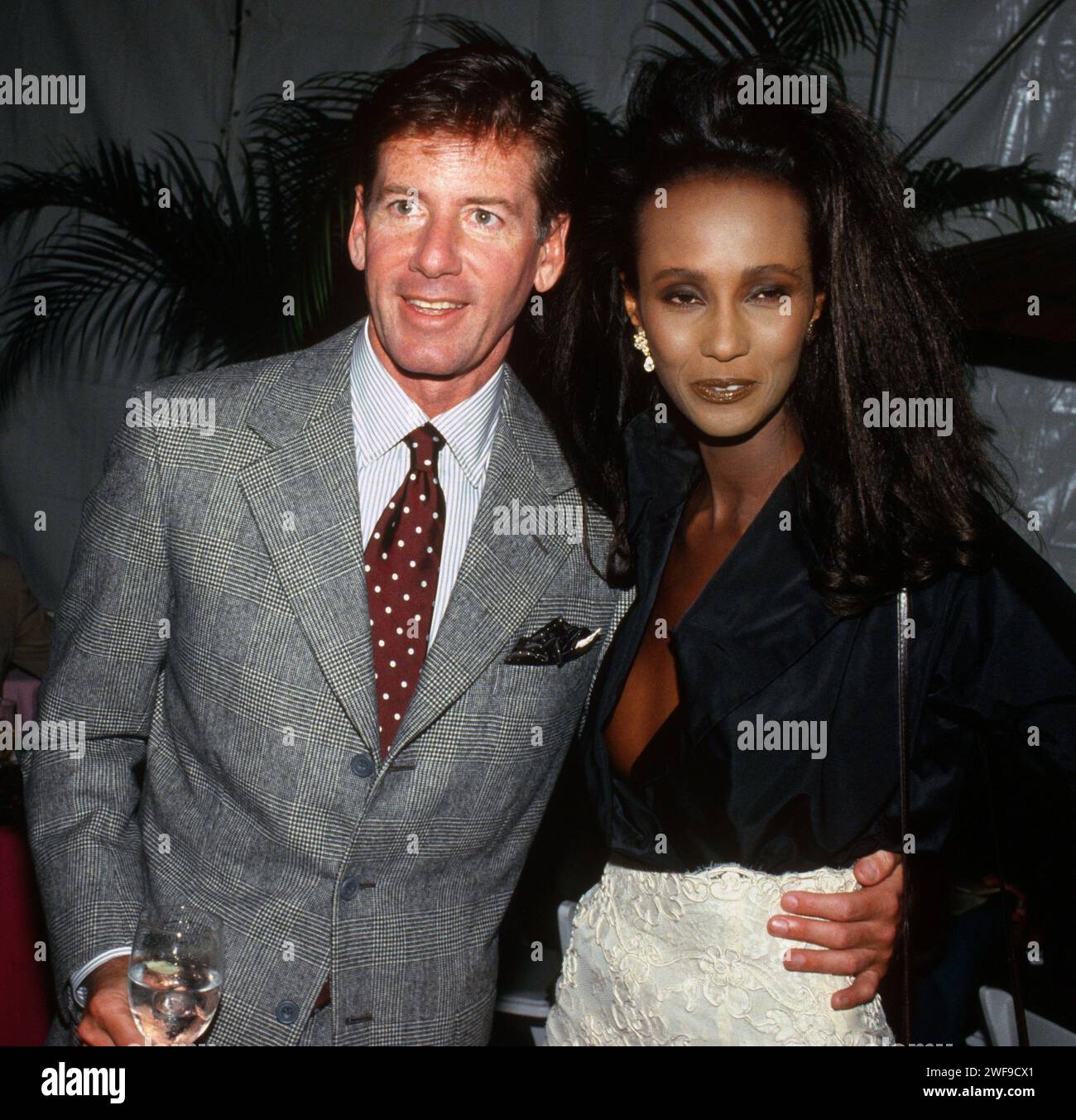 Calvin Klein, Iman, 1989. ph: John Barrett/PHOTOlink/Courtesy Everett ...