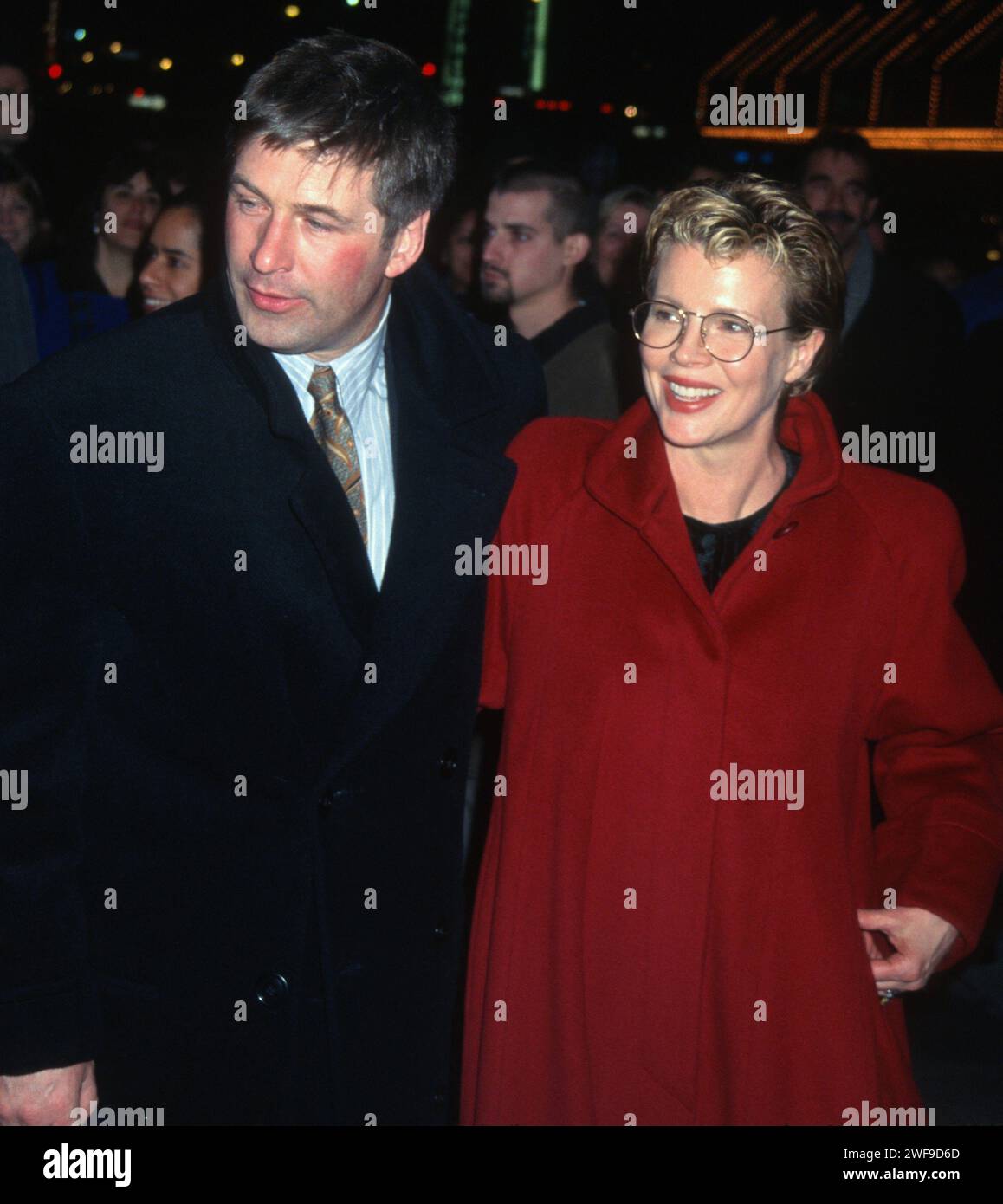 Alec Baldwin, Kim Basinger, 1992. ph: John Barrett/PHOTOlink/Courtesy ...