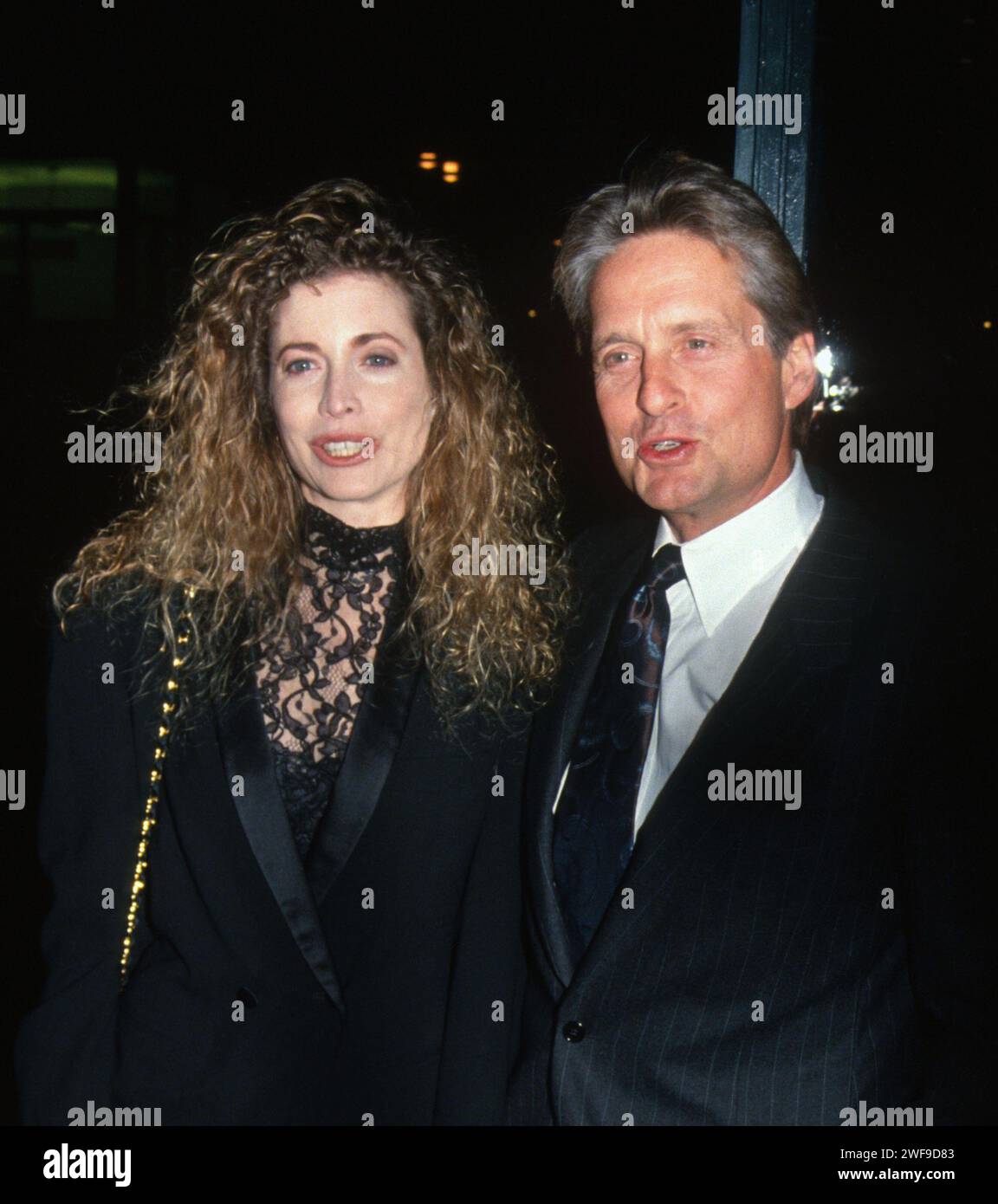 Diandra Douglas, Michael Douglas, 1986. ph: John Barrett/PHOTOlink ...