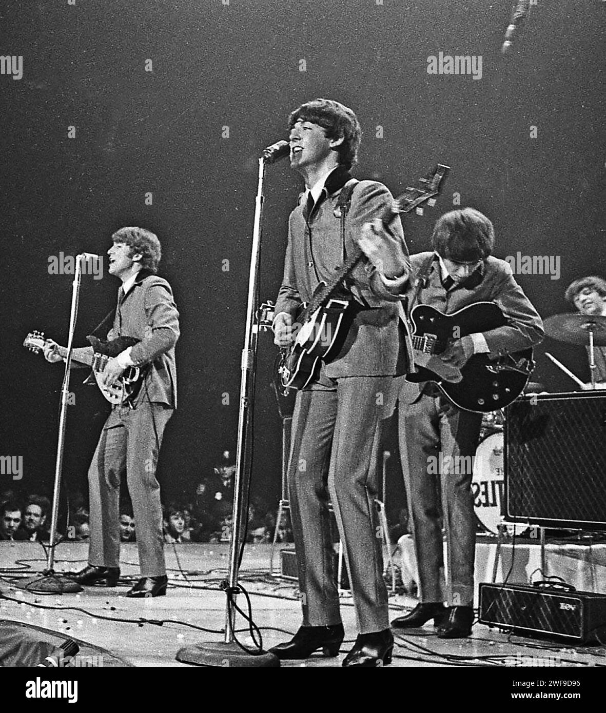 The Beatles perform their first concert in the USA on February 11 1964 ...
