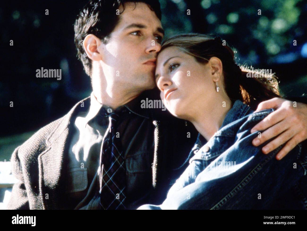 Paull rudd and Jennifer Aniston in a scene from the film THE OBJECT OF MY AFFECTION, New York ...