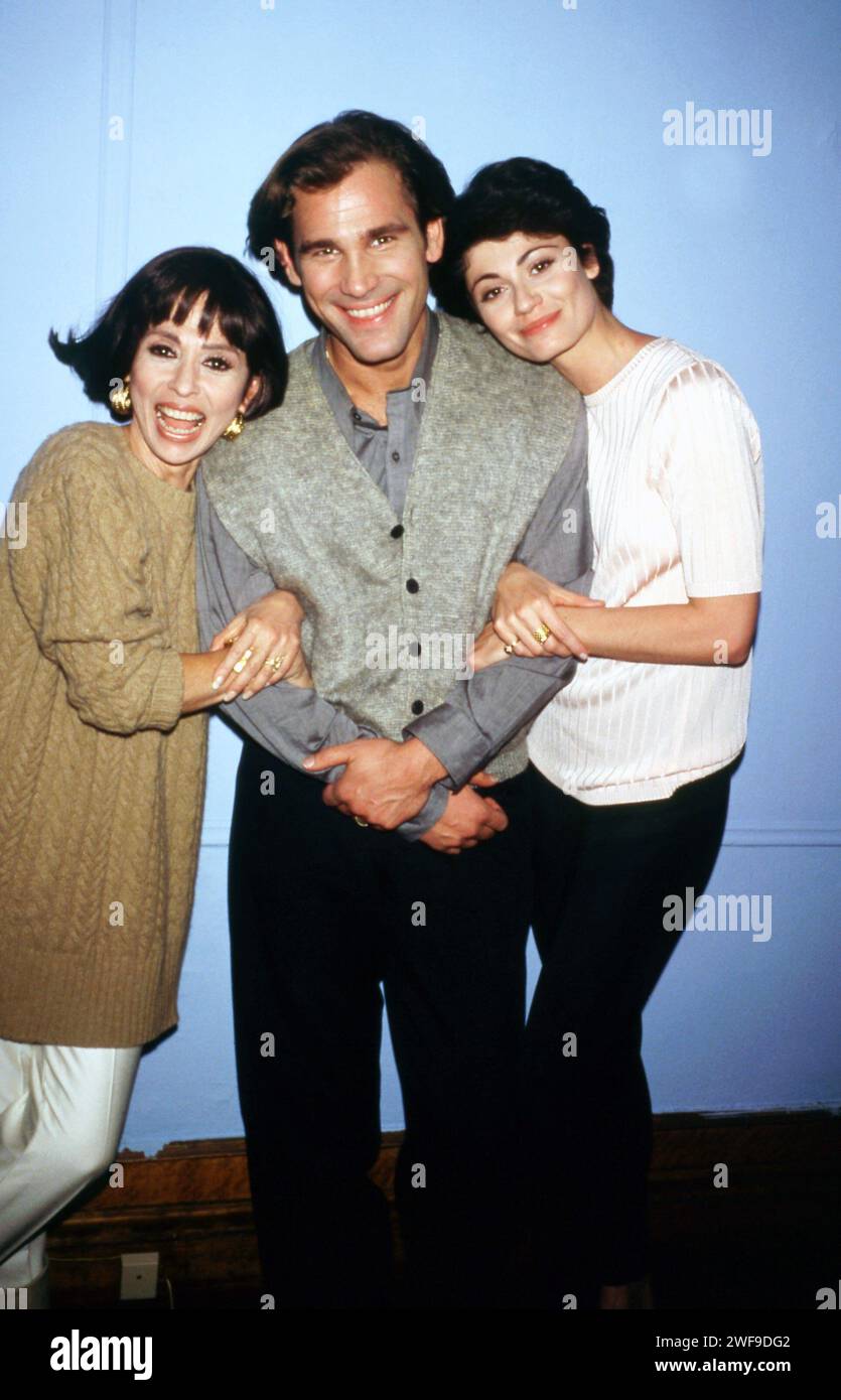 Rita Moreno, Michael Della Femina, Caprice Benedetti, in photoshoot for ...