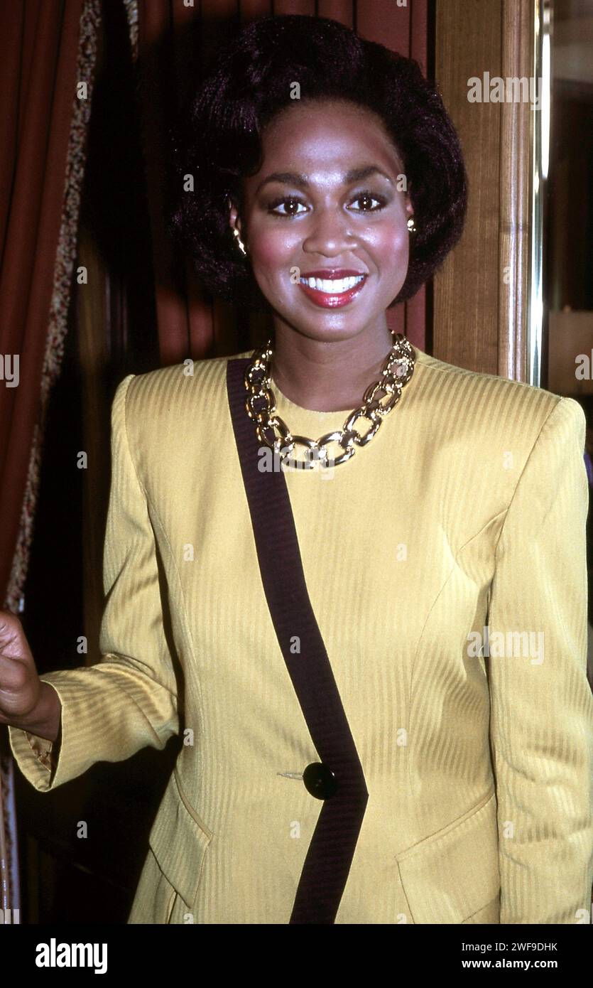 Marjorie Vincent, crowned Miss America in 1991, in New York 1991. Photo ...