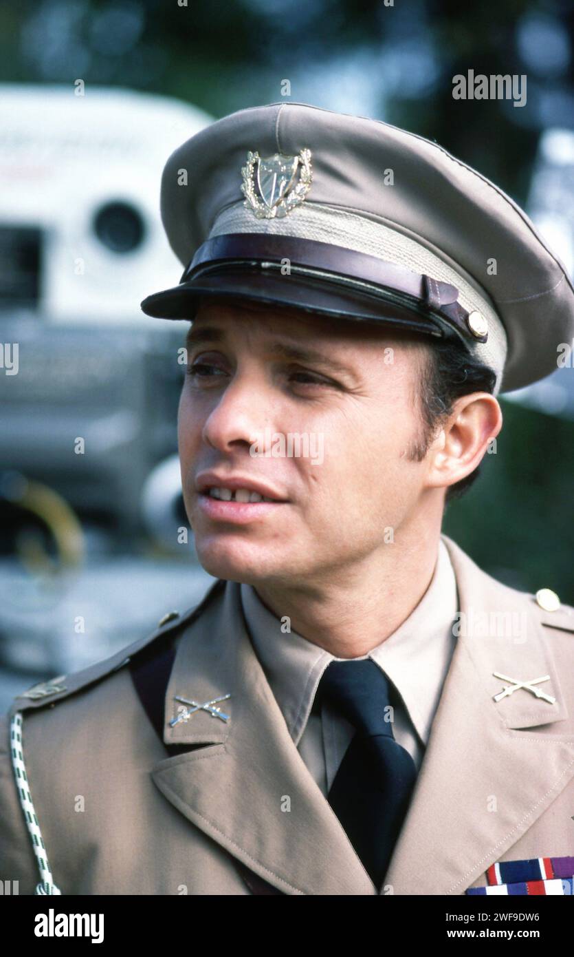 Hector Elizondo on the set of the film CUBA (1979), shot in Spain 1978 ...