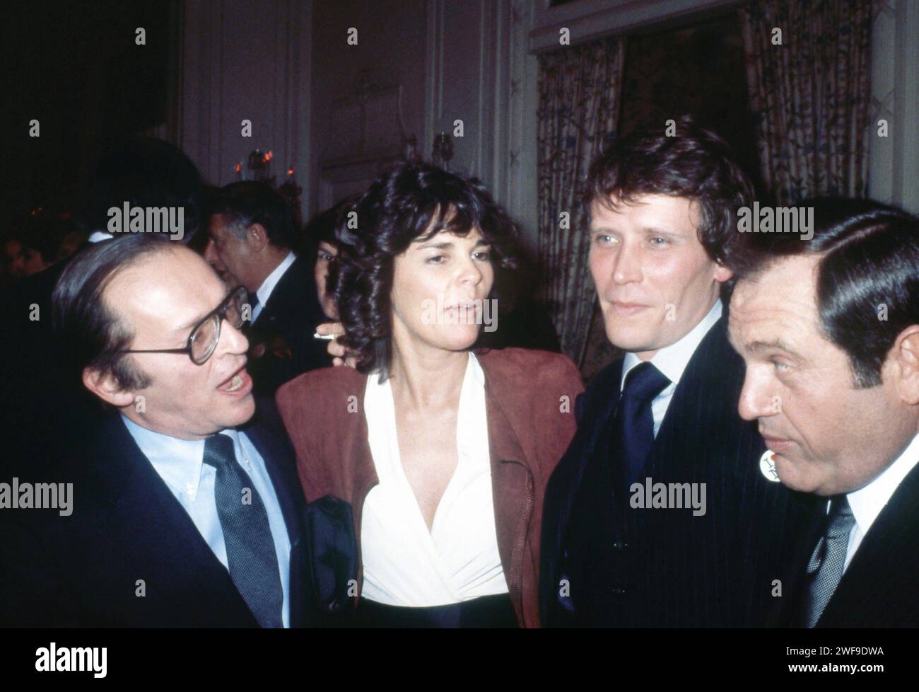 Director Sidney Lumet, Ali MacGraw, Peter Weller, and Alan King at a ...