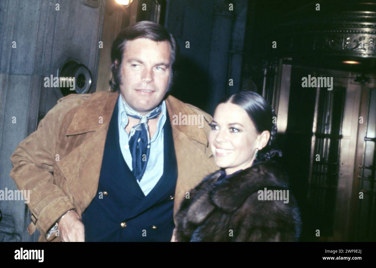 Robert Wagner and Natalie Wood, 1970s. Photo: Oscar Abolafia/Everett ...