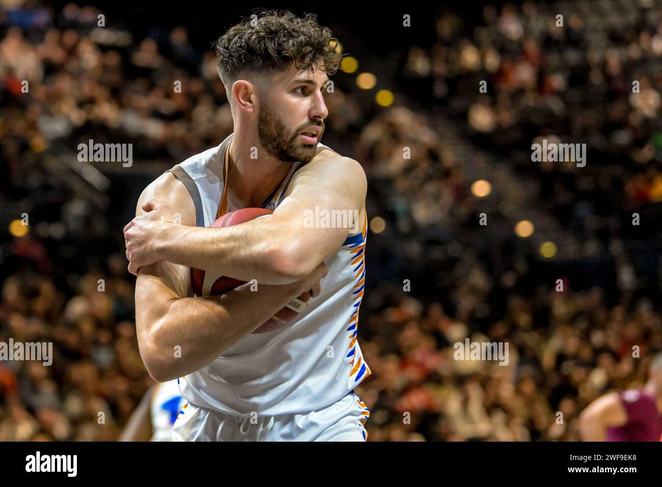 David Ulph Forward of Chester Phoenix Men during the BBL Trophy Final ...