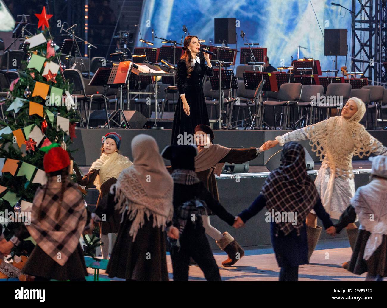 St. Petersburg, Russia. 27th Jan, 2024. Events dedicated to the 80th ...