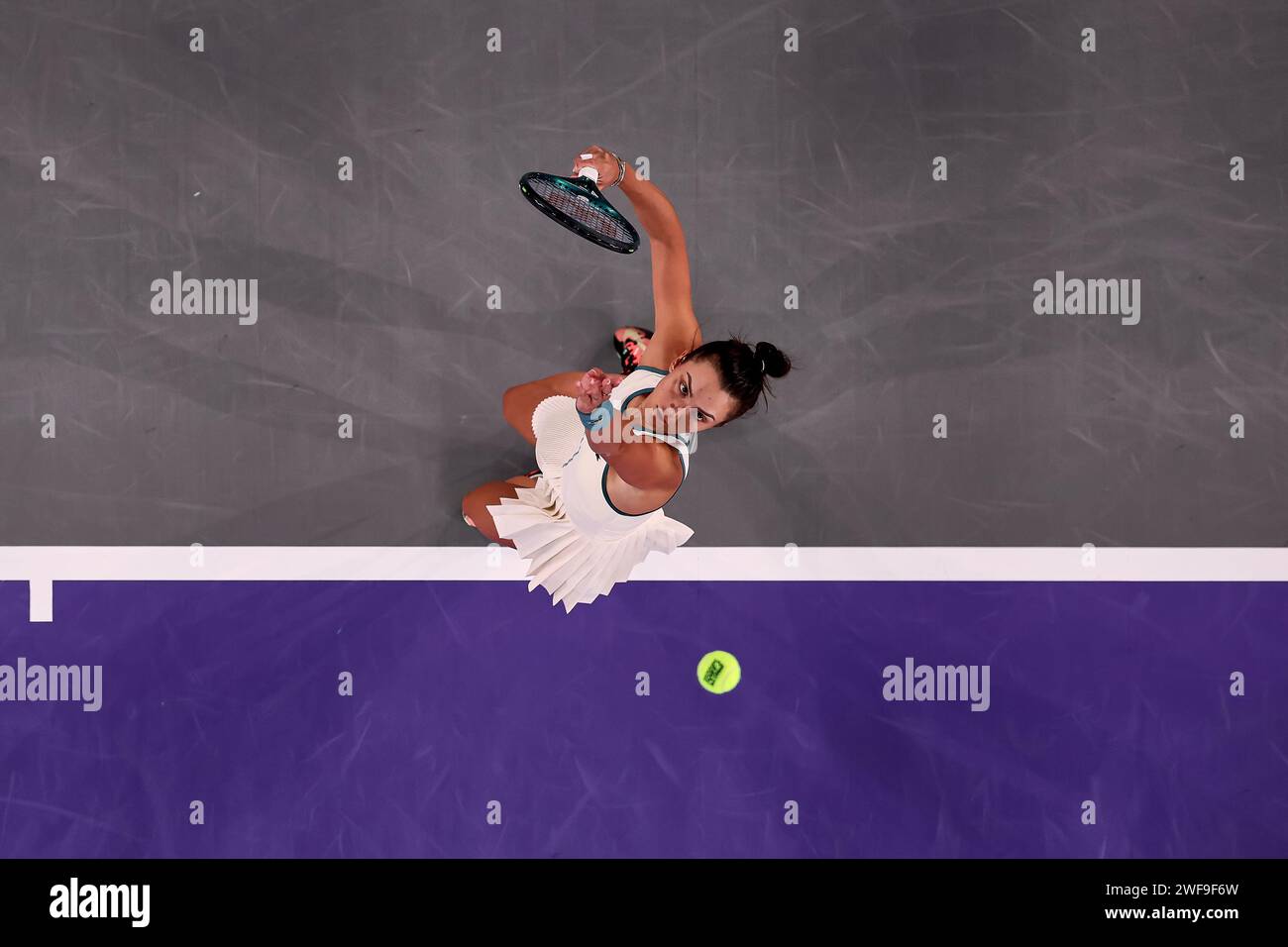 Linz, Upper Austria, Austria. 29th Jan, 2024. Jaqueline Cristian (ROU ...