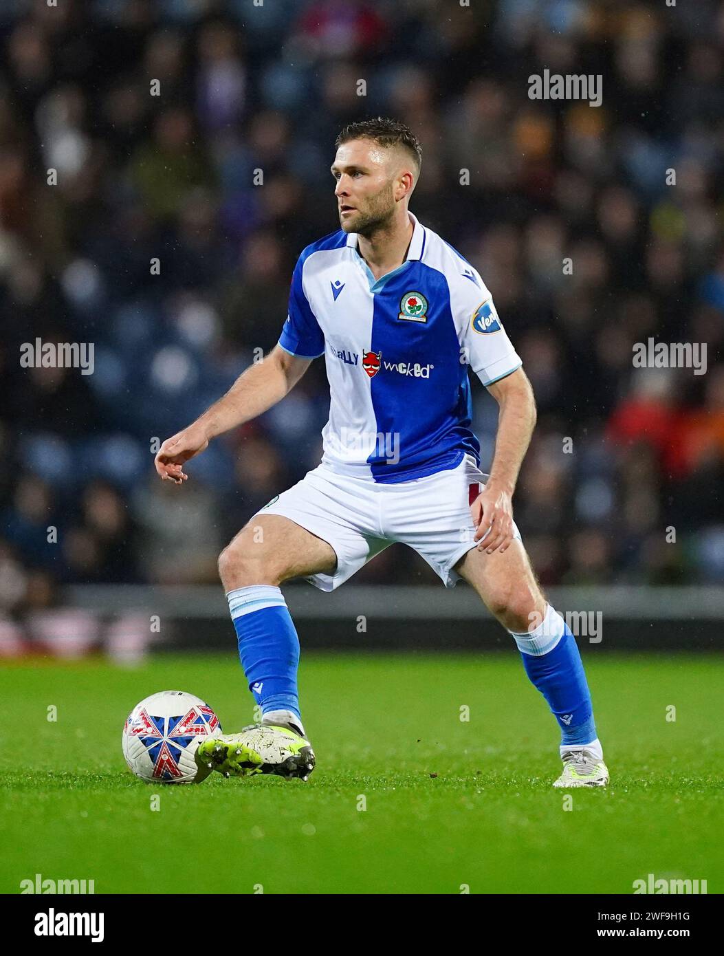 Blackburn Rovers' Sondre Tronstad during the Emirates FA Cup fourth ...