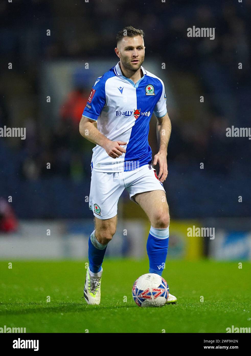 Blackburn Rovers' Sondre Tronstad during the Emirates FA Cup fourth ...