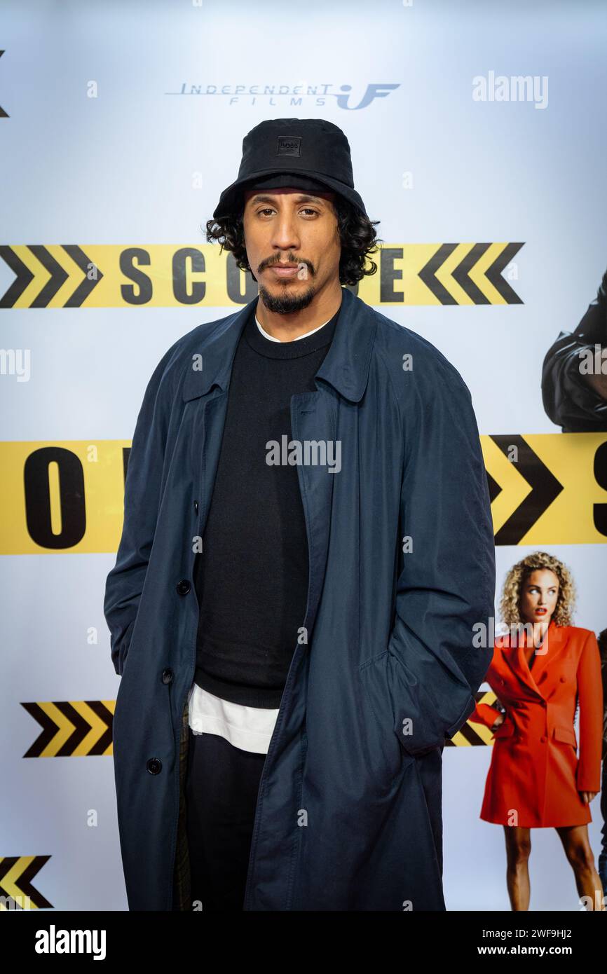 AMSTERDAM - Said Boumazoughe on the red carpet for the premiere of the ...