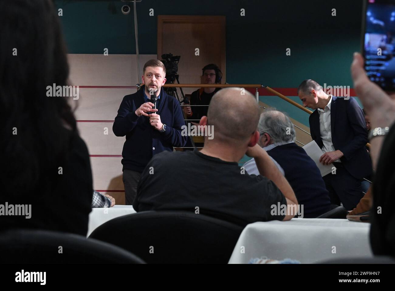 Sokolov, Czech Republic. 29th Jan, 2024. Czech Interior Minister and ...