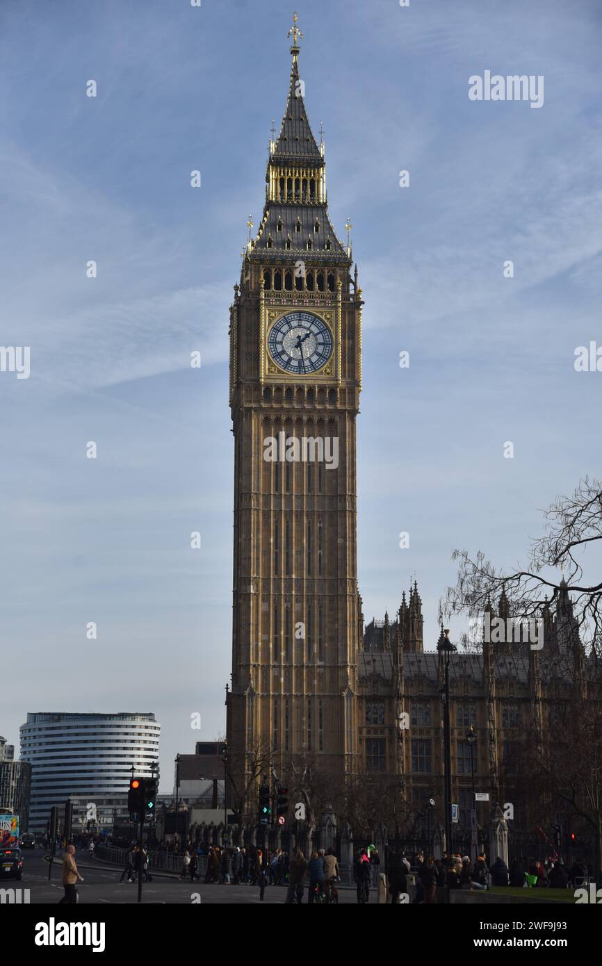 The Elizabeth Tower is the clock tower of the Palace of Westminster in ...