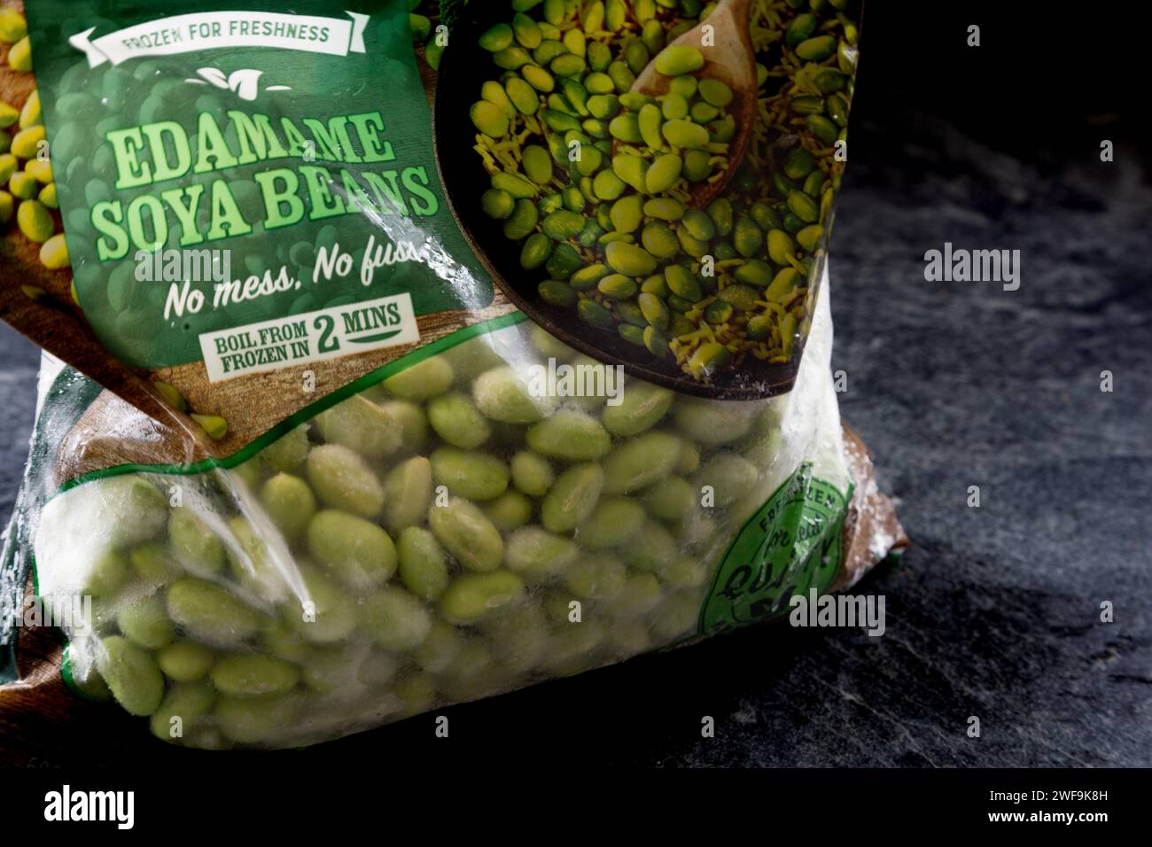 Beans frozen in plastic bag hi-res stock photography and images - Alamy