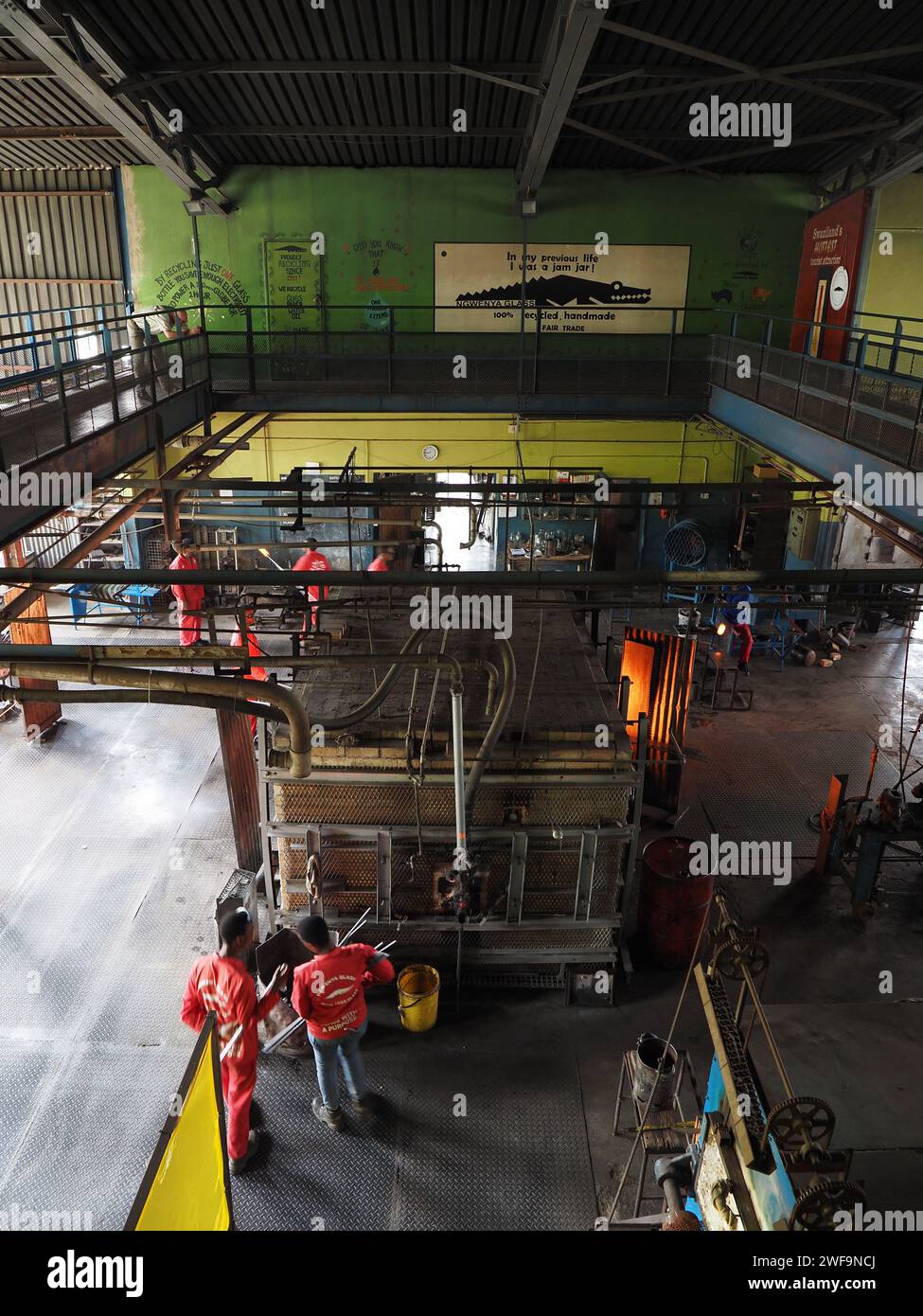 Ngwenya glass factory in eSwatini. They make all kinds of products ...