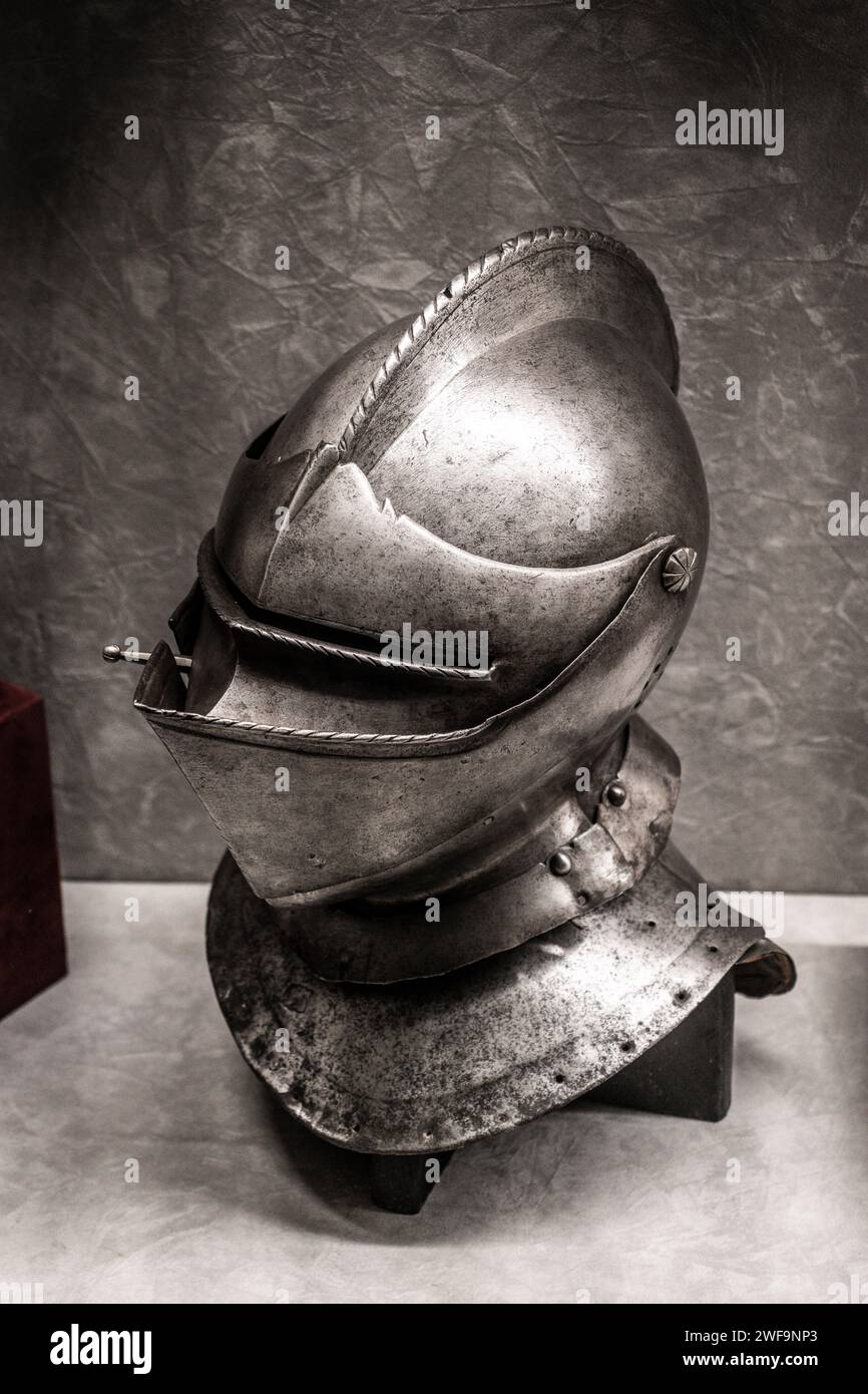engole helmet, 16th century, Álava Armory Museum, Vitoria, Basque ...