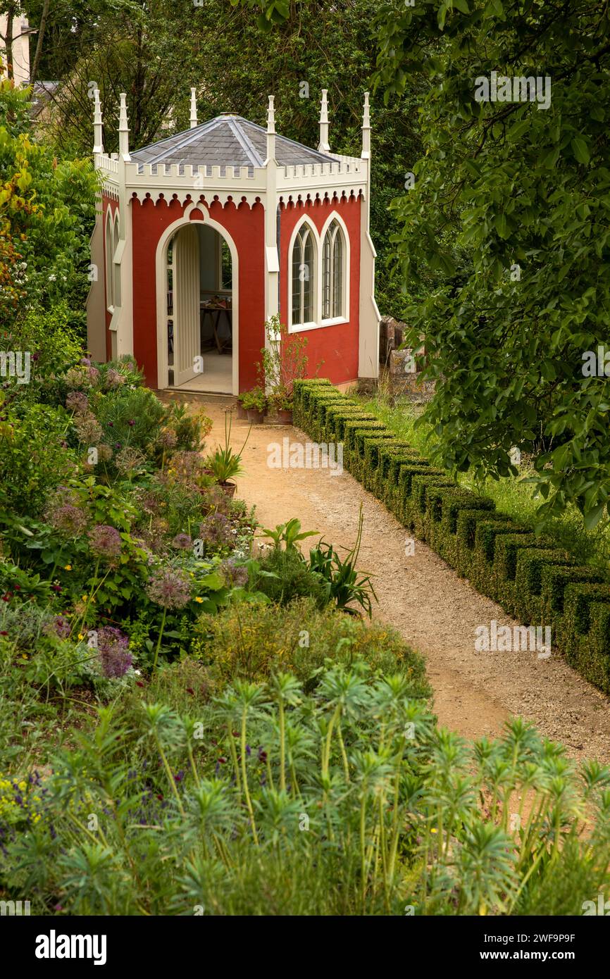 UK, England, Gloucestershire, Painswick, Rococo Garden, the Eagle ...