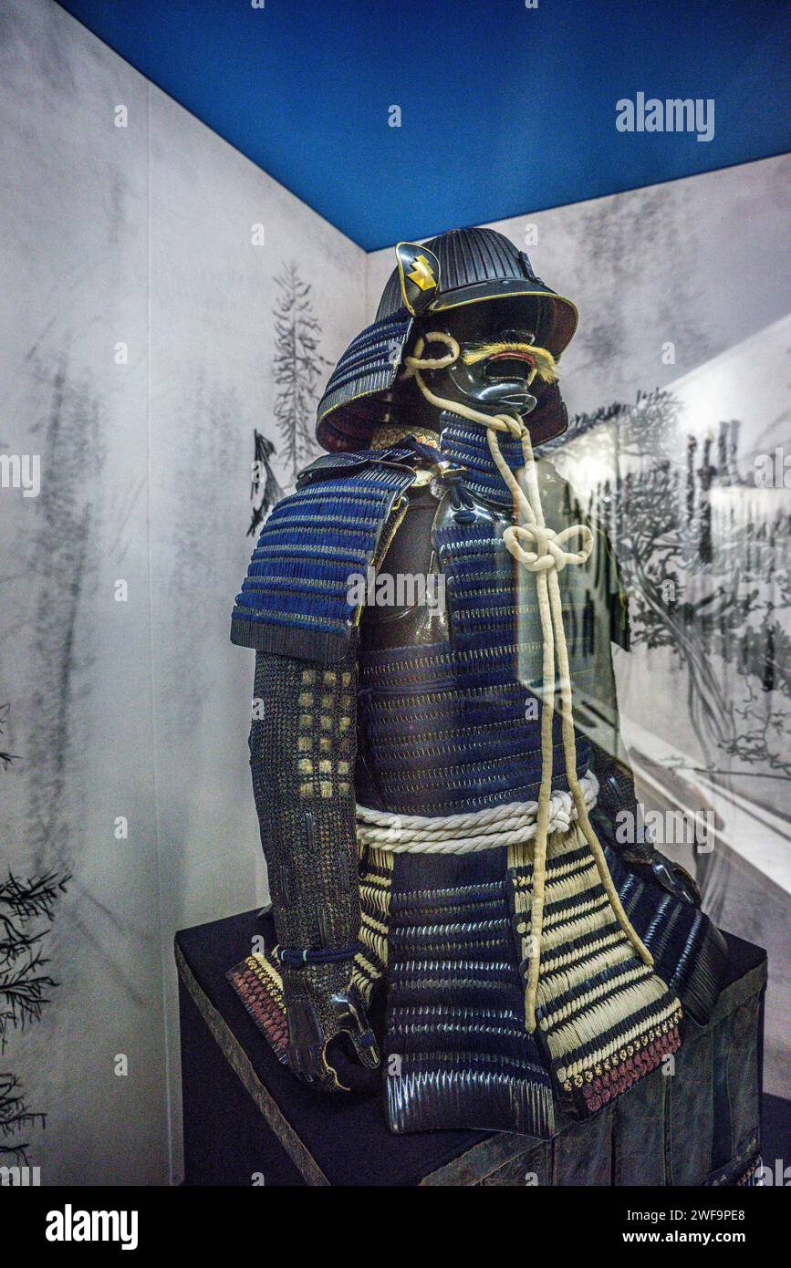 samurai armor, Edo period, 19th century, Naka Hachiman Minamoto no ...
