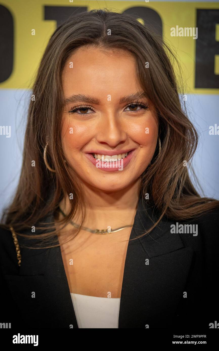 AMSTERDAM - Jada Borsato on the red carpet for the premiere of the film ...