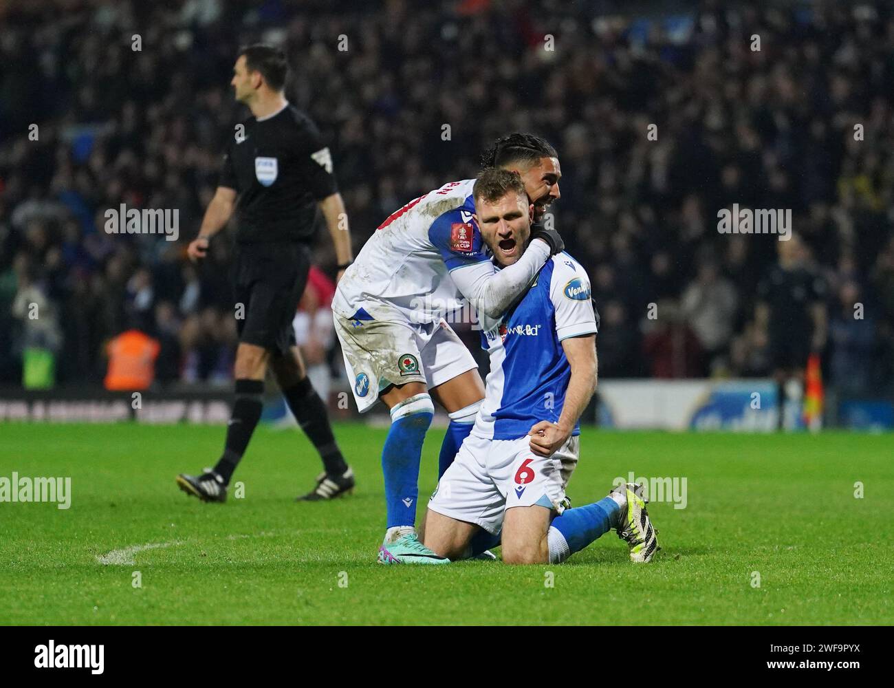 Blackburn Rovers' Sondre Tronstad celebrates scoring their side's ...