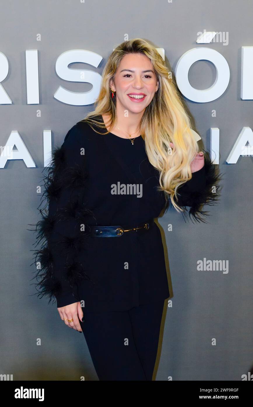 Rebeca Ruiz attended and posed at the photocall for the media during ...