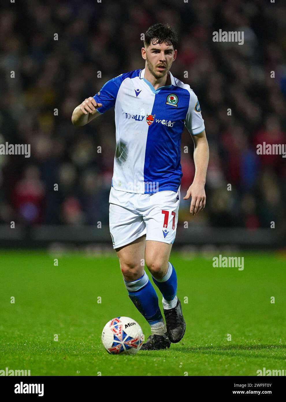 Blackburn Rovers' Joseph Rankin-Costello during the Emirates FA Cup ...