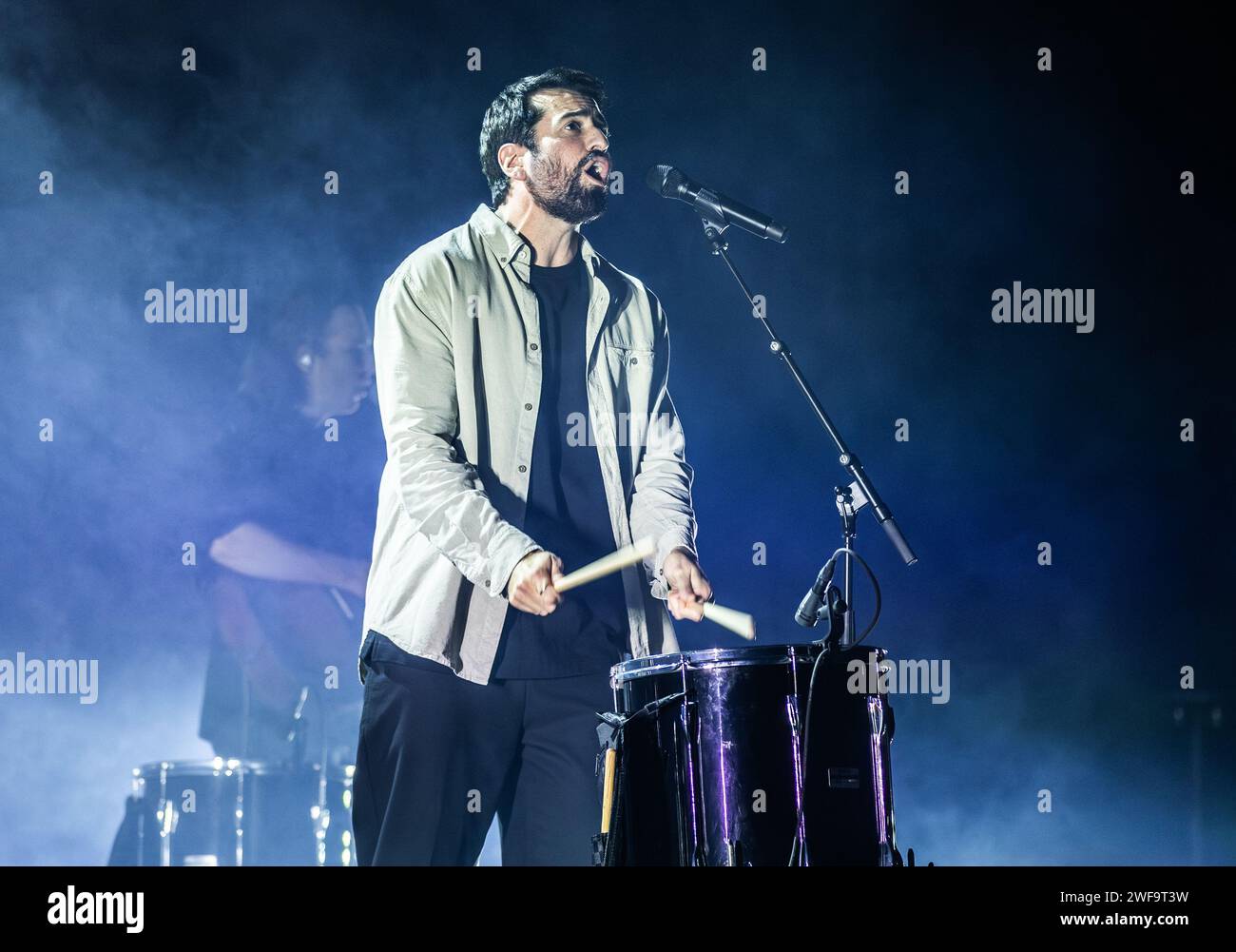 AMSTERDAM - Dotan during a performance in the Royal Theater Carré. The ...