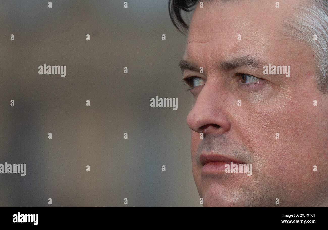 London, England, UK. 29th Jan, 2024. Shadow Paymaster General JONATHAN ...