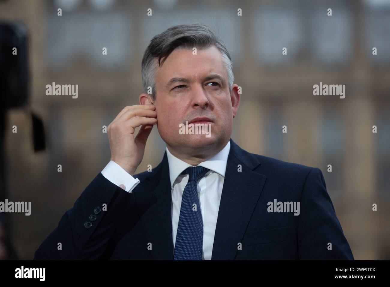 London, England, UK. 29th Jan, 2024. Shadow Paymaster General JONATHAN ...