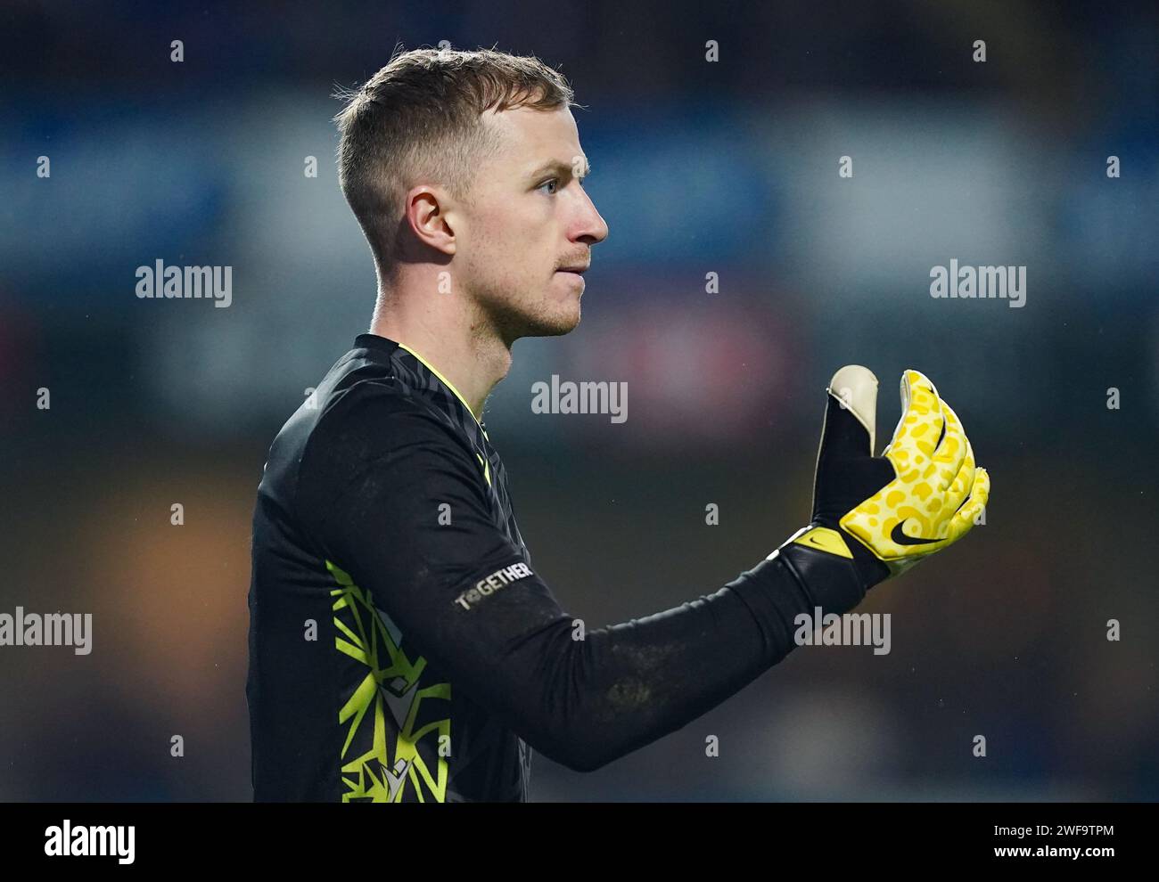Blackburn Rovers goalkeeper Aynsley Pears during the Emirates FA Cup ...