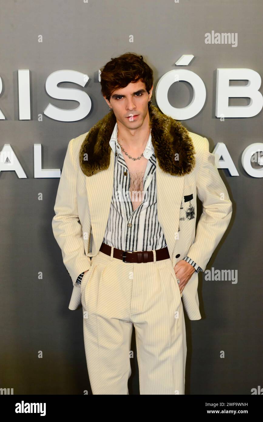 Jose Pastor attended and posed at the photocall for the media during ...