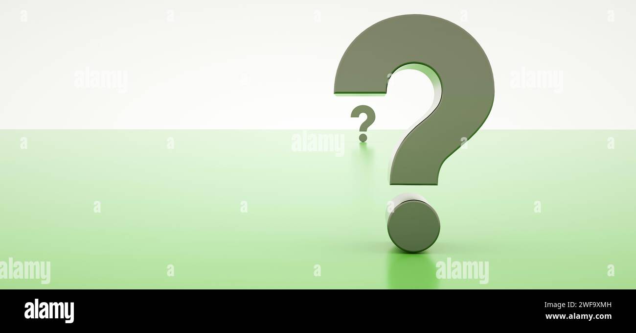 3d question marks Stock Photo - Alamy