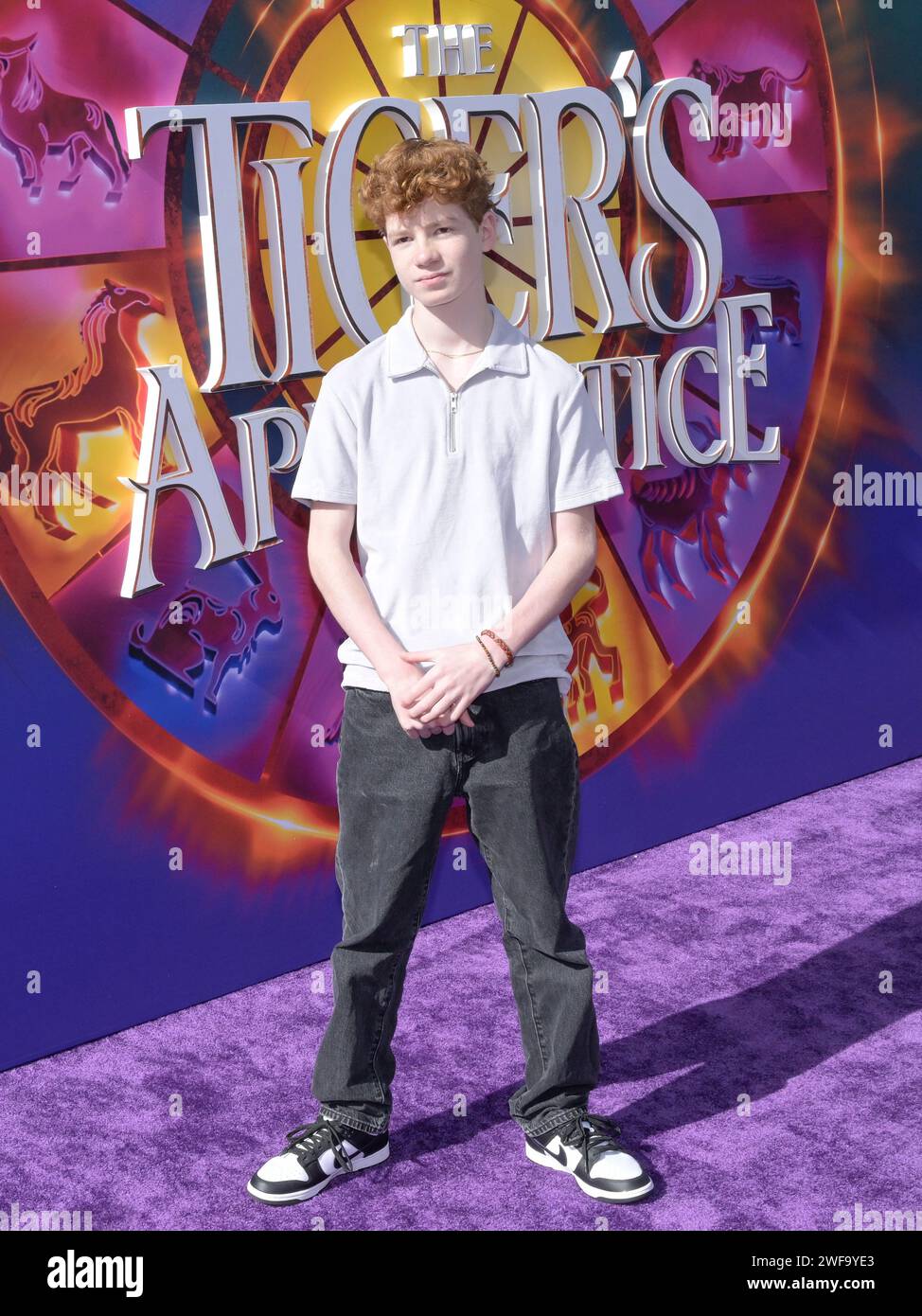 January 27, 2024, Hollywood, California, United States: Landon Gordon ...