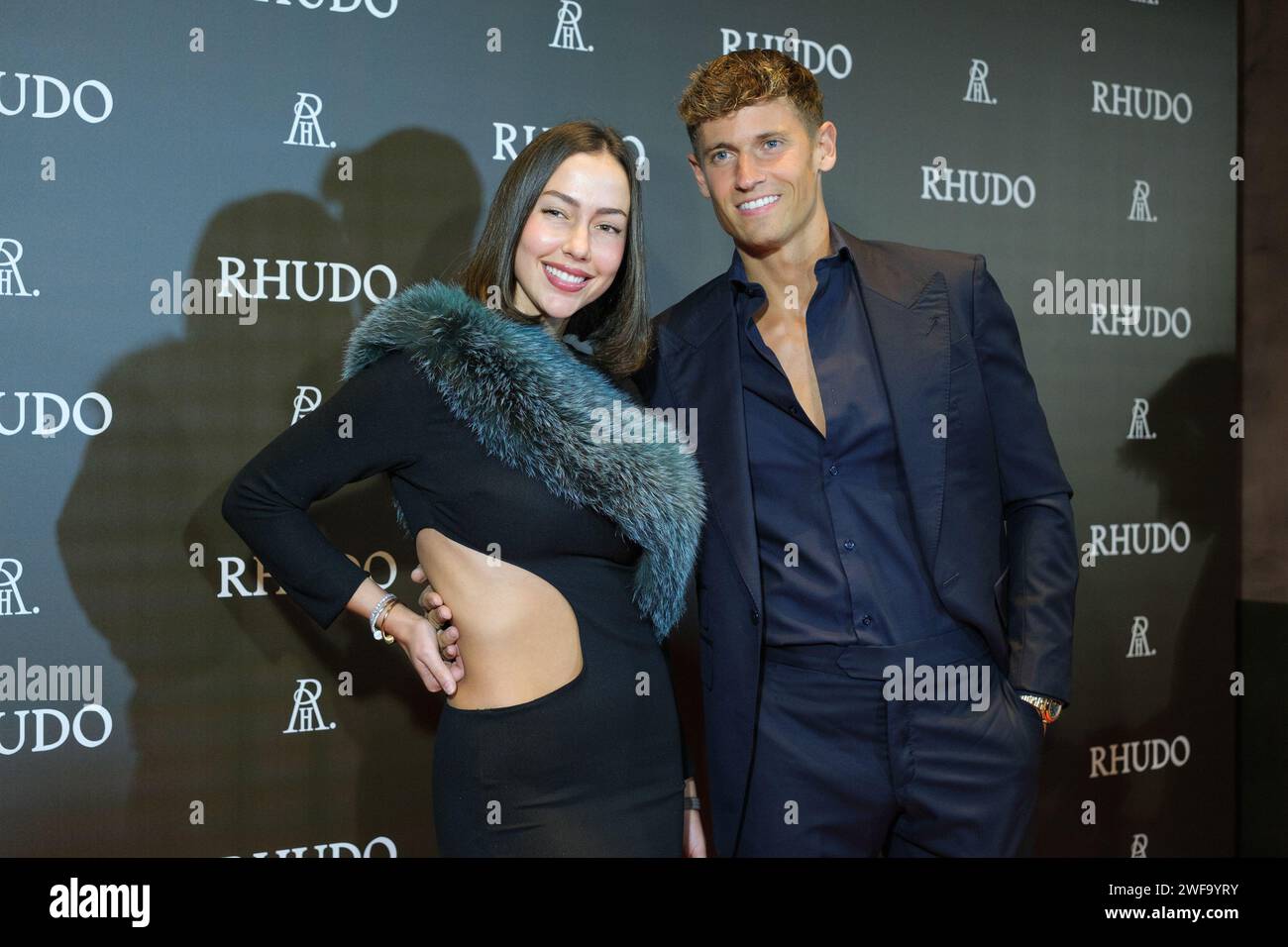 Marcos Llorente attends the "Rhudo" Restaurant Opening photocall at ...