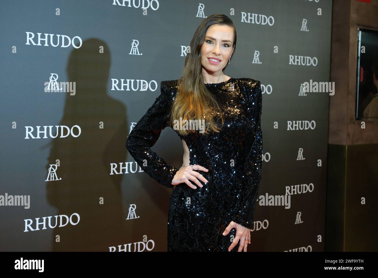 Marta Carriero attends the "Rhudo" Restaurant Opening photocall at ...