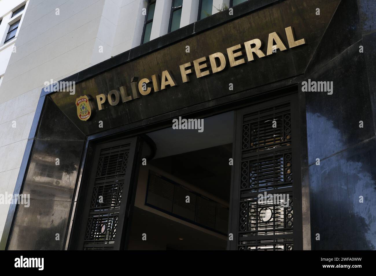 Federal police logo hi-res stock photography and images - Alamy