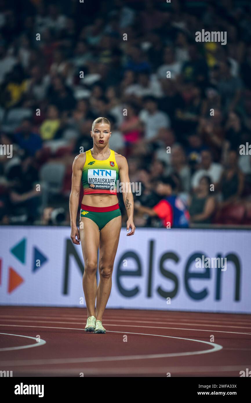 Modesta juste morauskaite budapest 2023 hi-res stock photography and ...