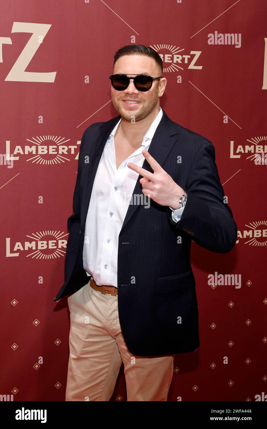 Rapper Kay One bei der Lambertz Monday Night 2024 im Alten Wartesaal ...