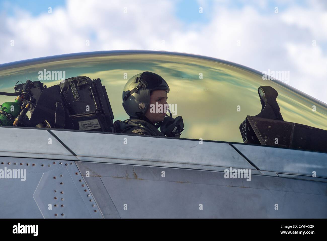 U.S. Air Force 1st Lt. Jake Heydinger, a pilot with the 525th ...