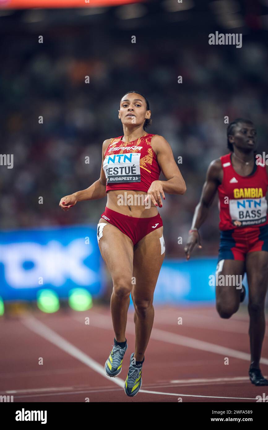 Jaël Bestué participating at the World Athletics Championships in ...